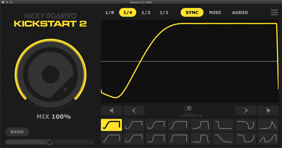 Nicky Romeroが監修プラグイン! KICKSTART 2 | ベアーズミュージックキャンプ