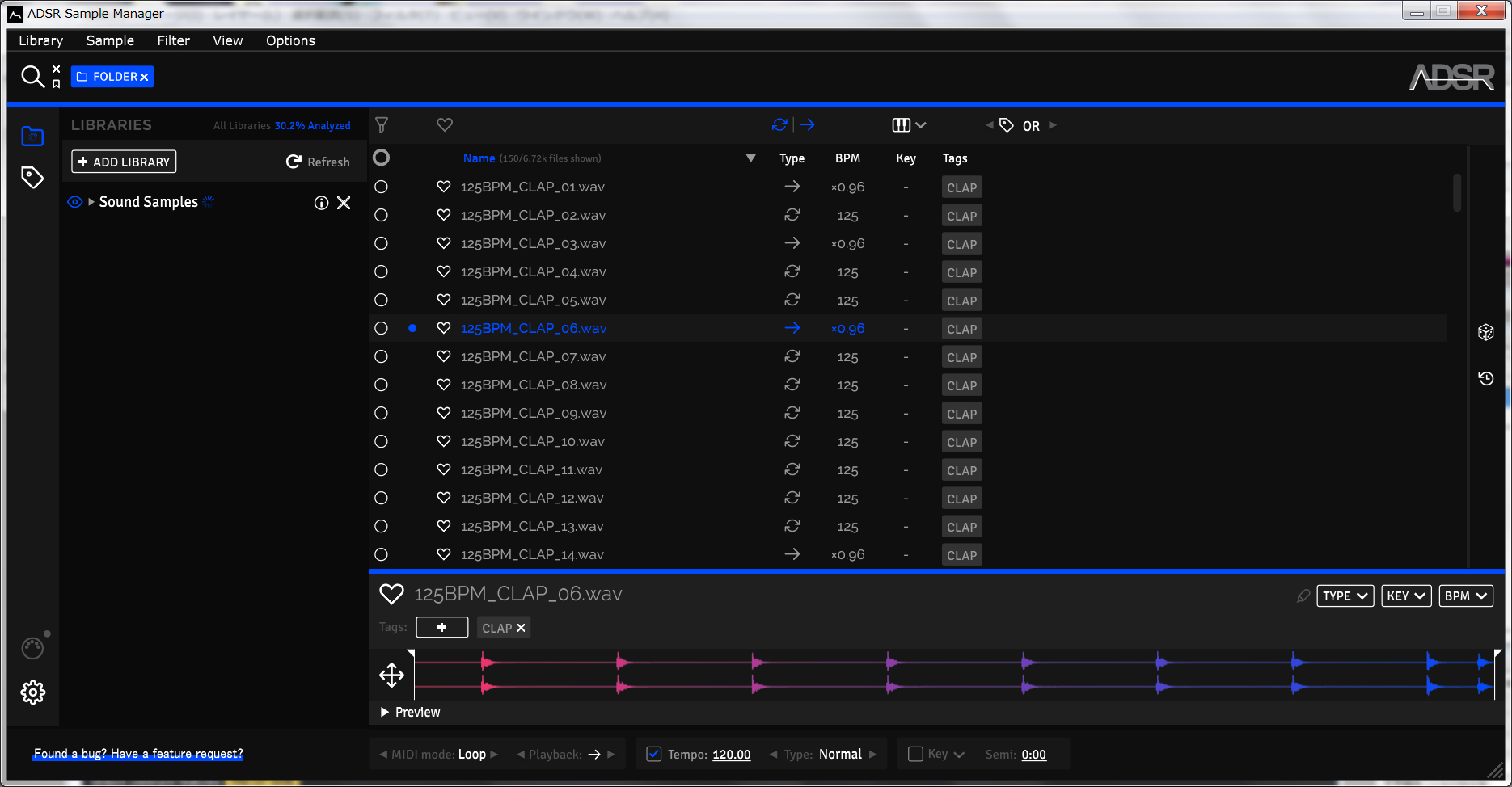 【DTM】無料のオーディオサンプル管理ソフトの比較 | ベアーズミュージックキャンプ